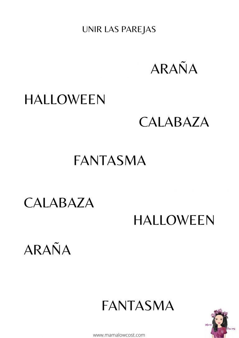 Recursos de Halloween para trabajar con peques